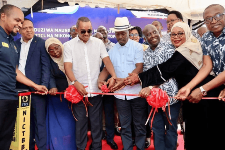 Kenya and Tanzania Launch Cross Border Fibre Link - Route and Distance ...
