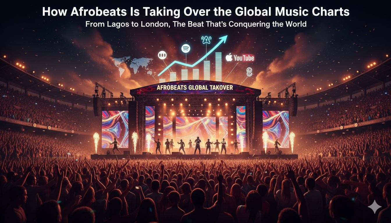 How Afrobeats Is Taking Over the Global Music Charts