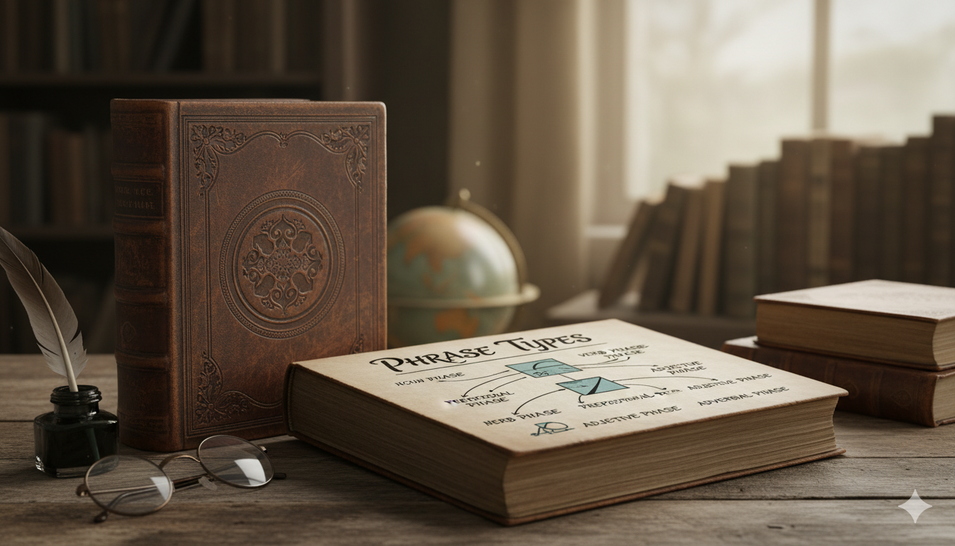 Types of Phrases Explained Simply | A Fresh Look at English Grammar